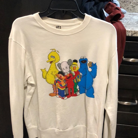 Uniqlo x KAWS | Sweaters | Uniqlo X Kaws X Sesame Street Sweater | Poshmark
